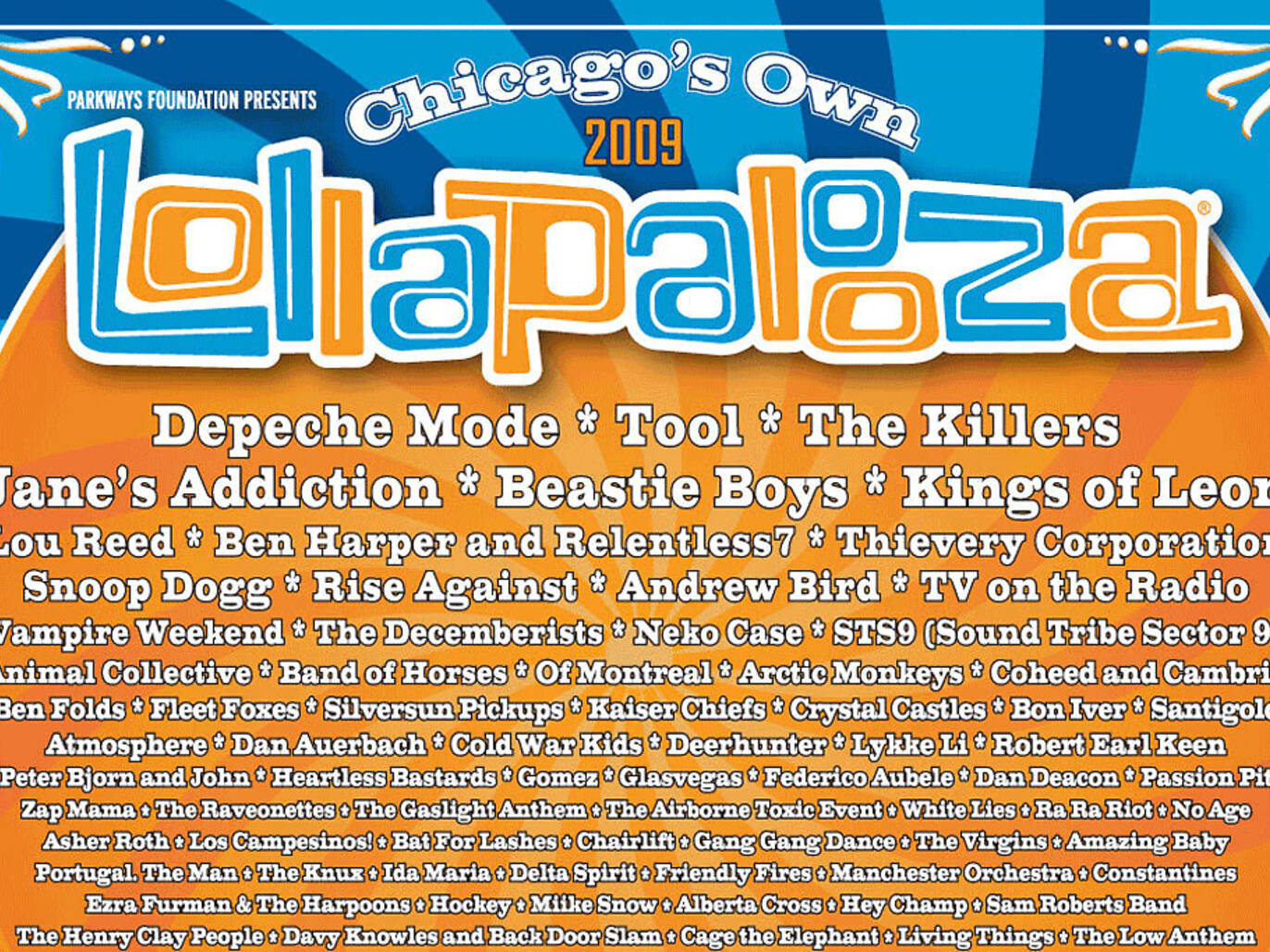 Ranking every Lollapalooza lineup year by year