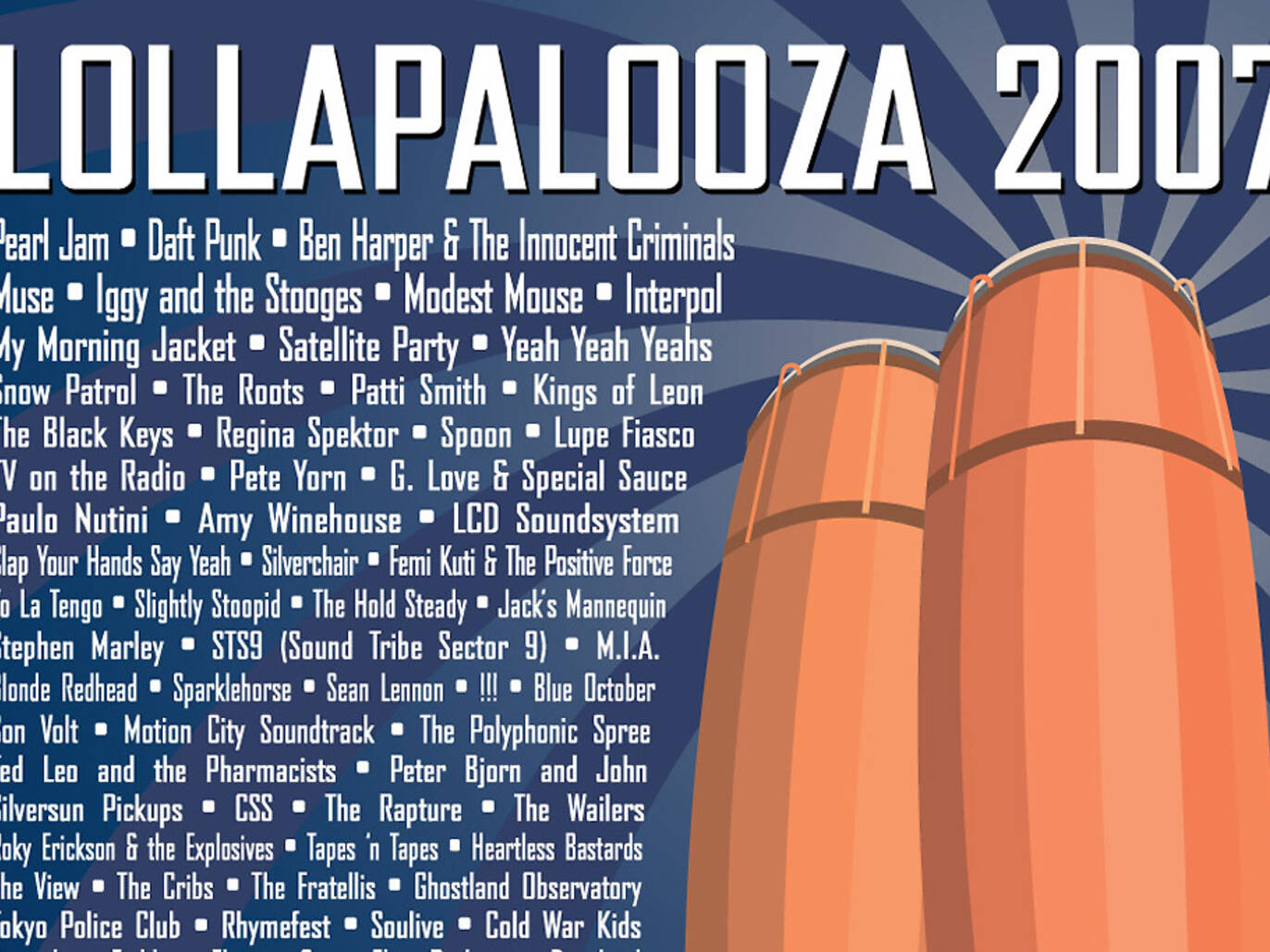 Ranking every Lollapalooza lineup year by year