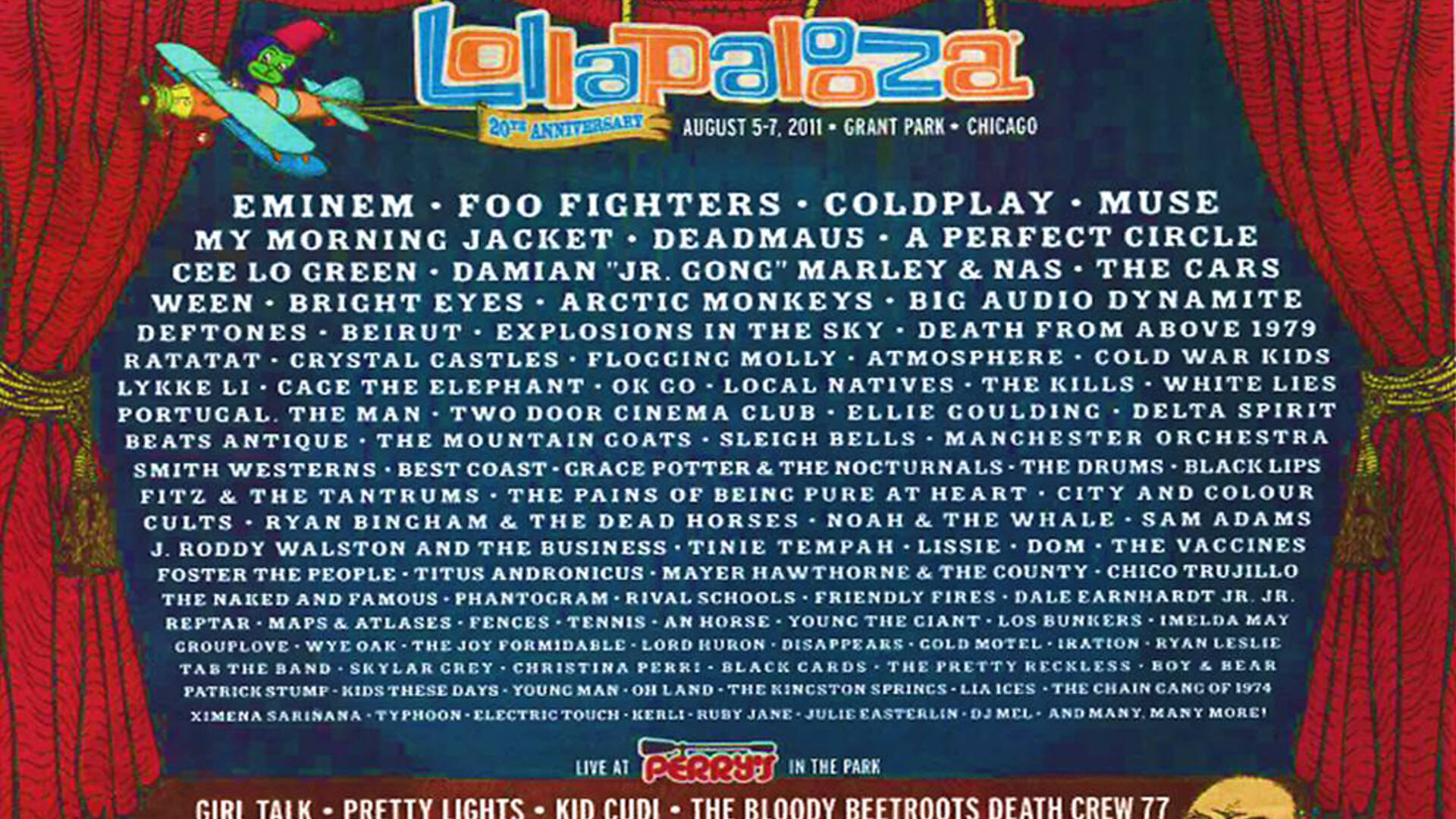 Ranking every Lollapalooza lineup year by year