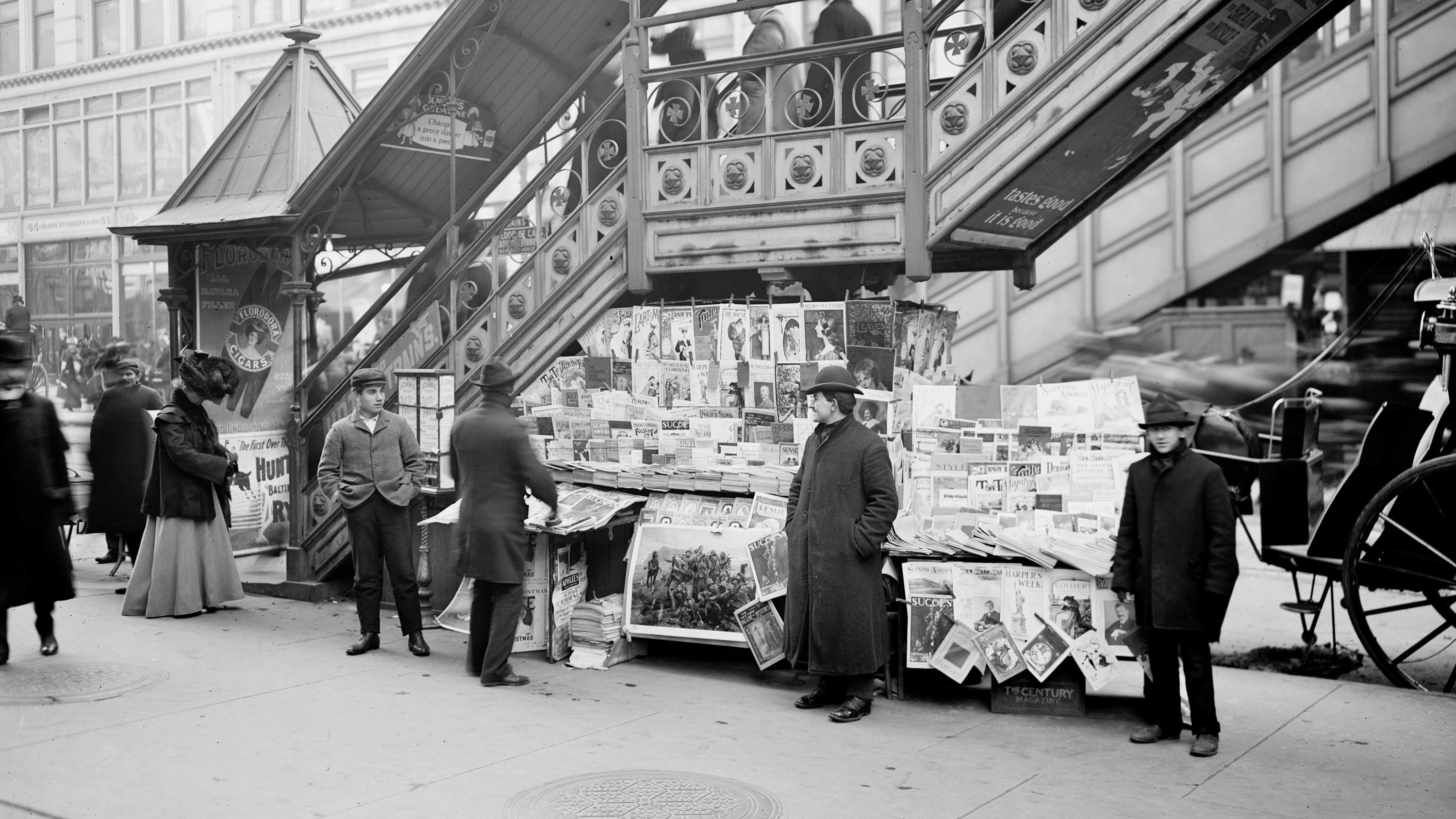 Vintage photos of New York City at the turn of the century