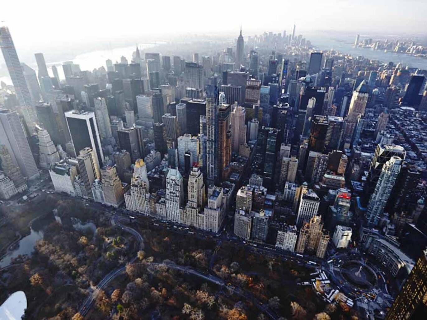 These stunning aerial photos of NYC will take your breath away