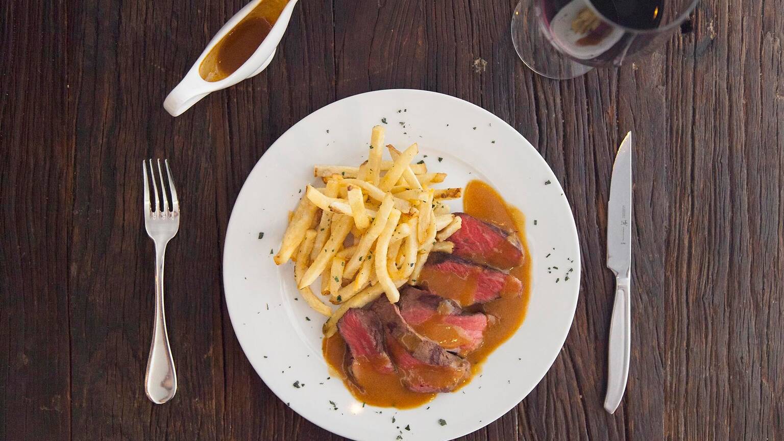 The best steak frites dishes in Los Angeles