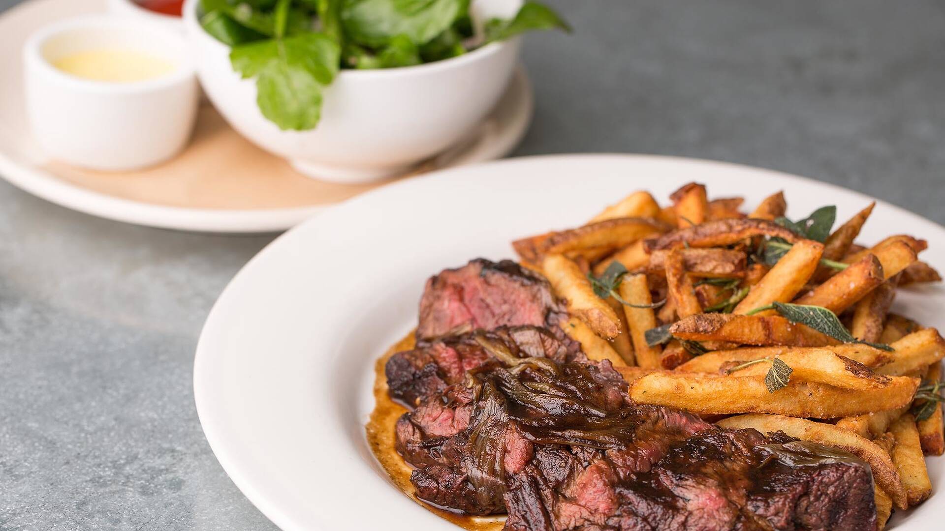 The best steak frites dishes in Los Angeles