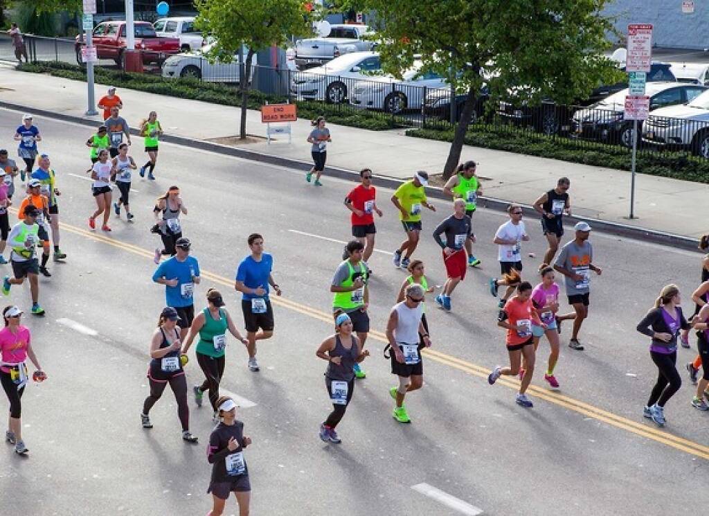 L.A. Marathon 2024 Route Including the Course Map