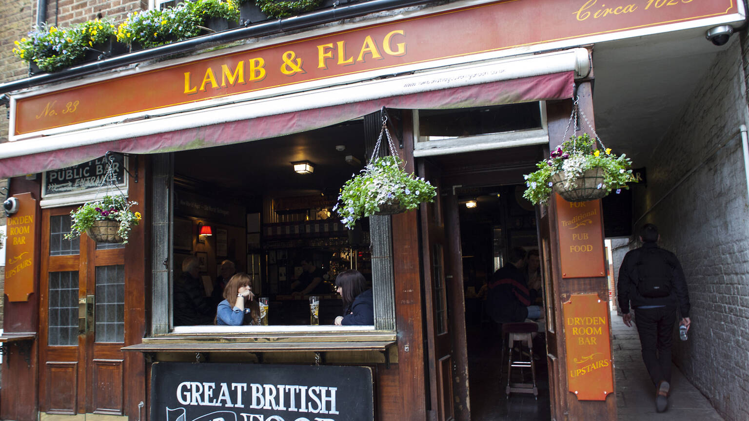 Lamb & Flag | Bars and pubs in Covent Garden, London