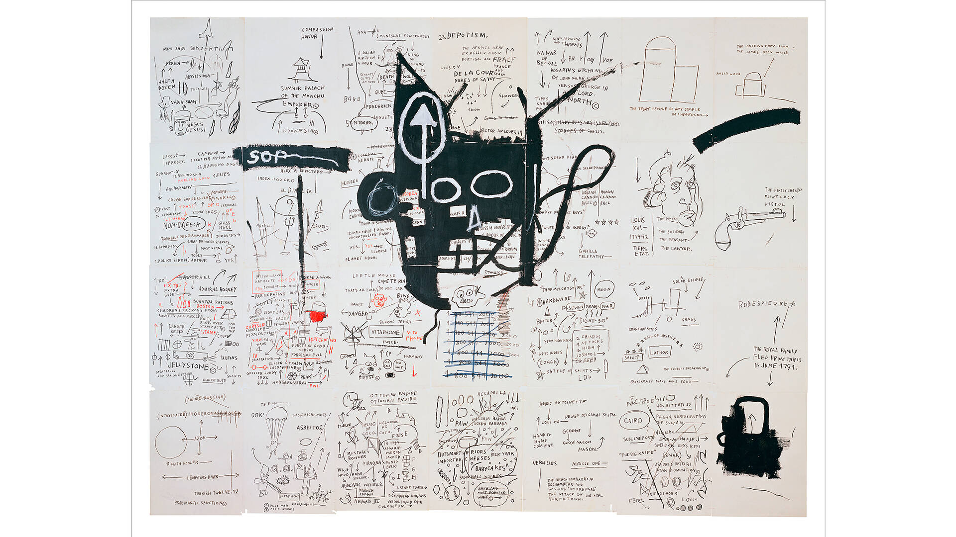 A look at artist-legend Basquiat’s previously unseen notebooks