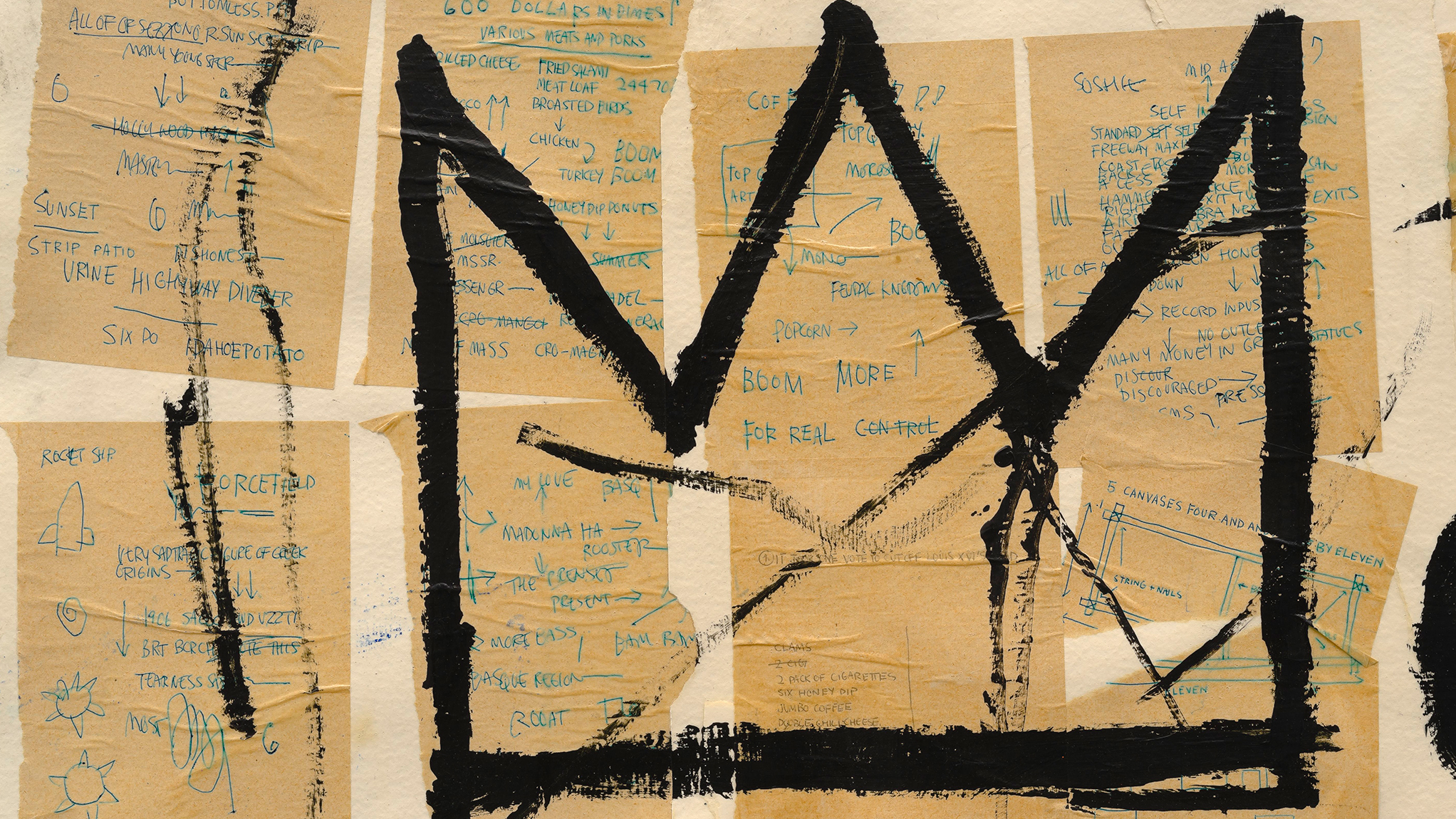 A look at artist-legend Basquiat’s previously unseen notebooks