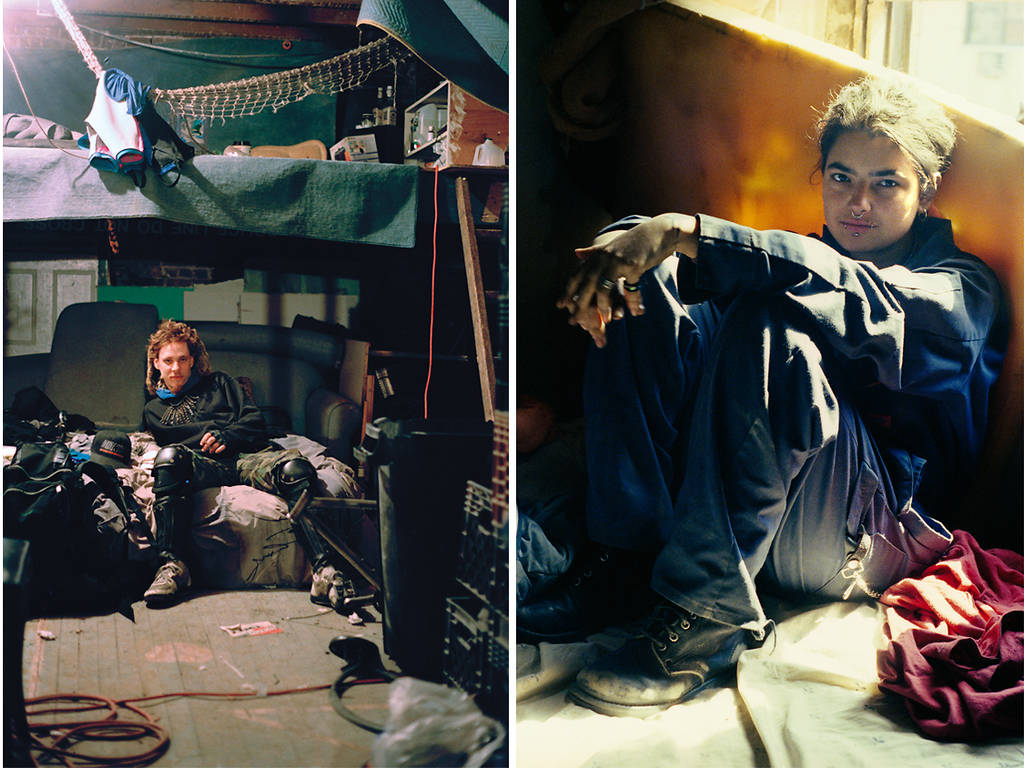 Classic photos of the ‘90s squatter population in Manhattan