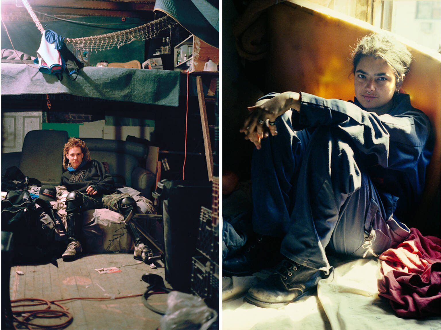 Classic photos of the ‘90s squatter population in Manhattan