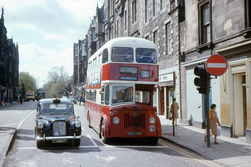 Edinburgh buses in the 1970s