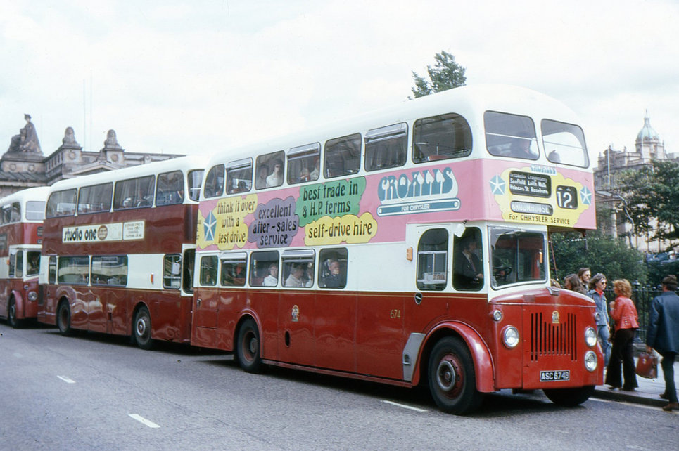 Edinburgh buses in the 1970s