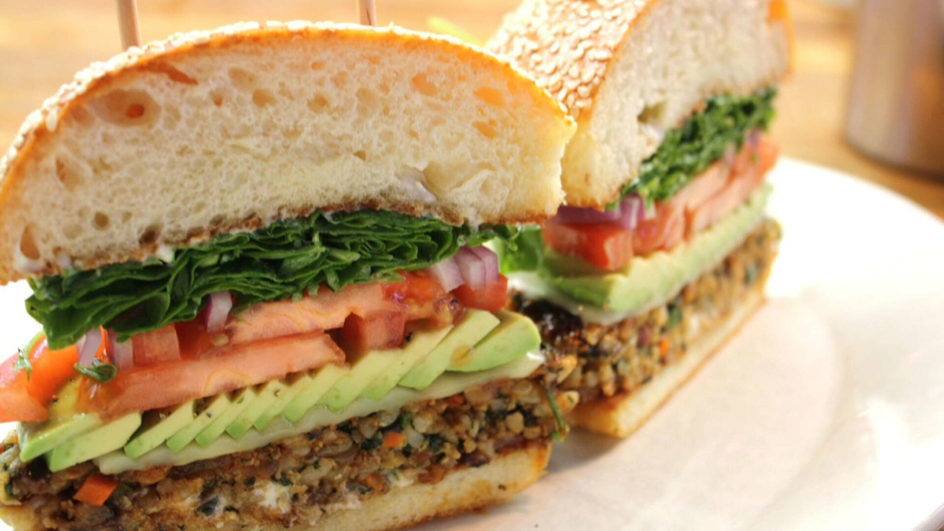 Best veggie burgers in Los Angeles restaurants