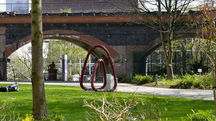 Examples of Manchester public art in the city centre