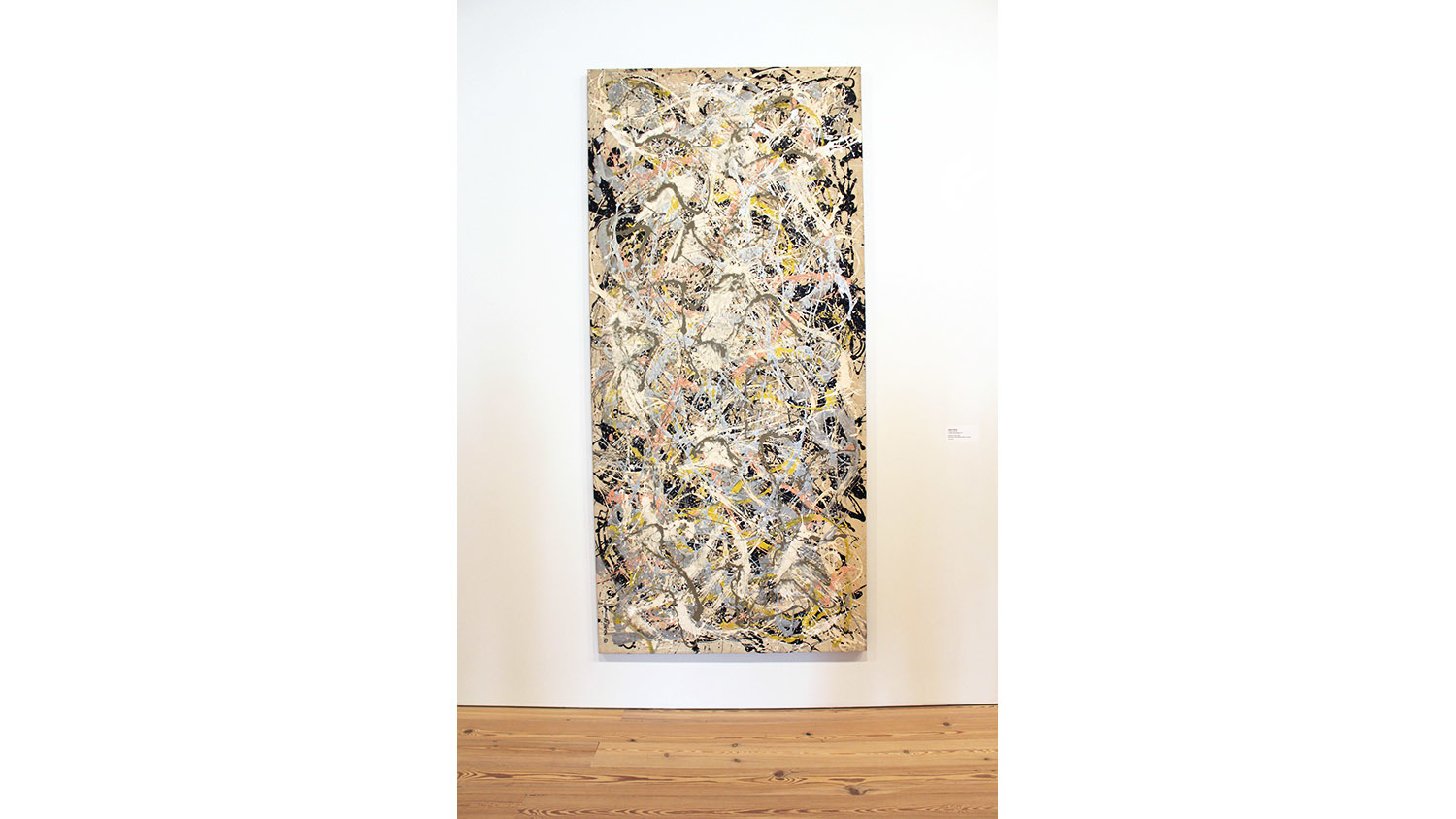Whitney hangs Pollock sideways: Bonehead move or revisionist argument?