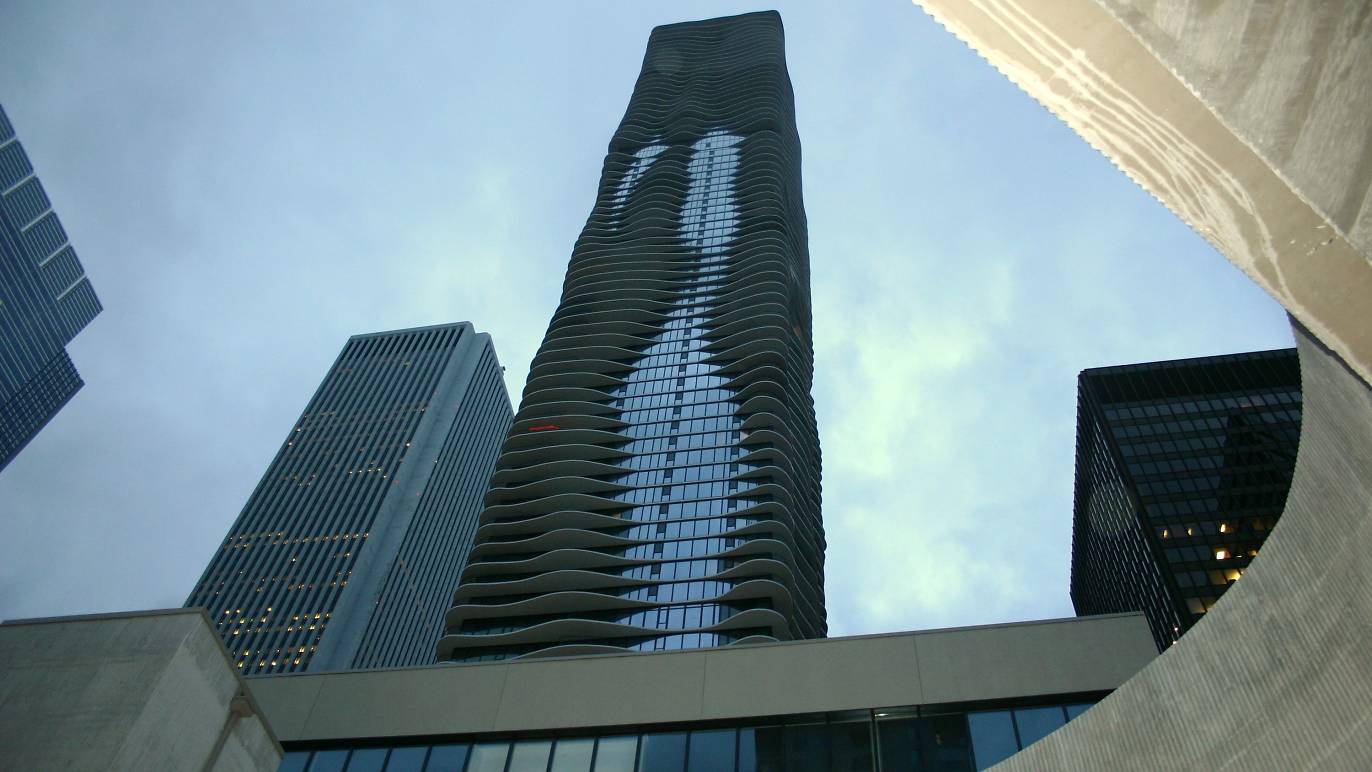 Penthouse atop Aqua Tower hits market for $6M