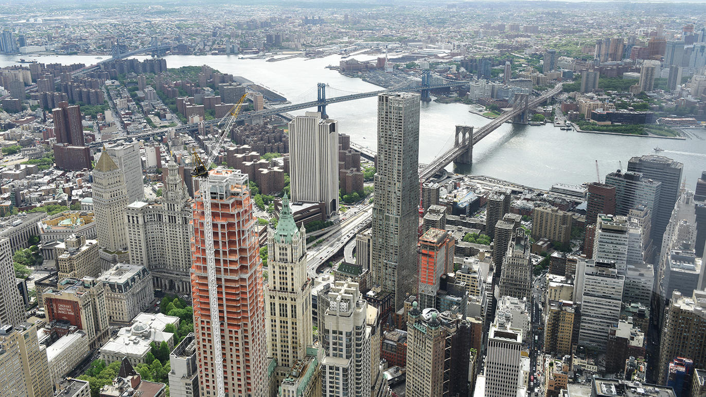 See photos of the incredible view from the One World Observatory