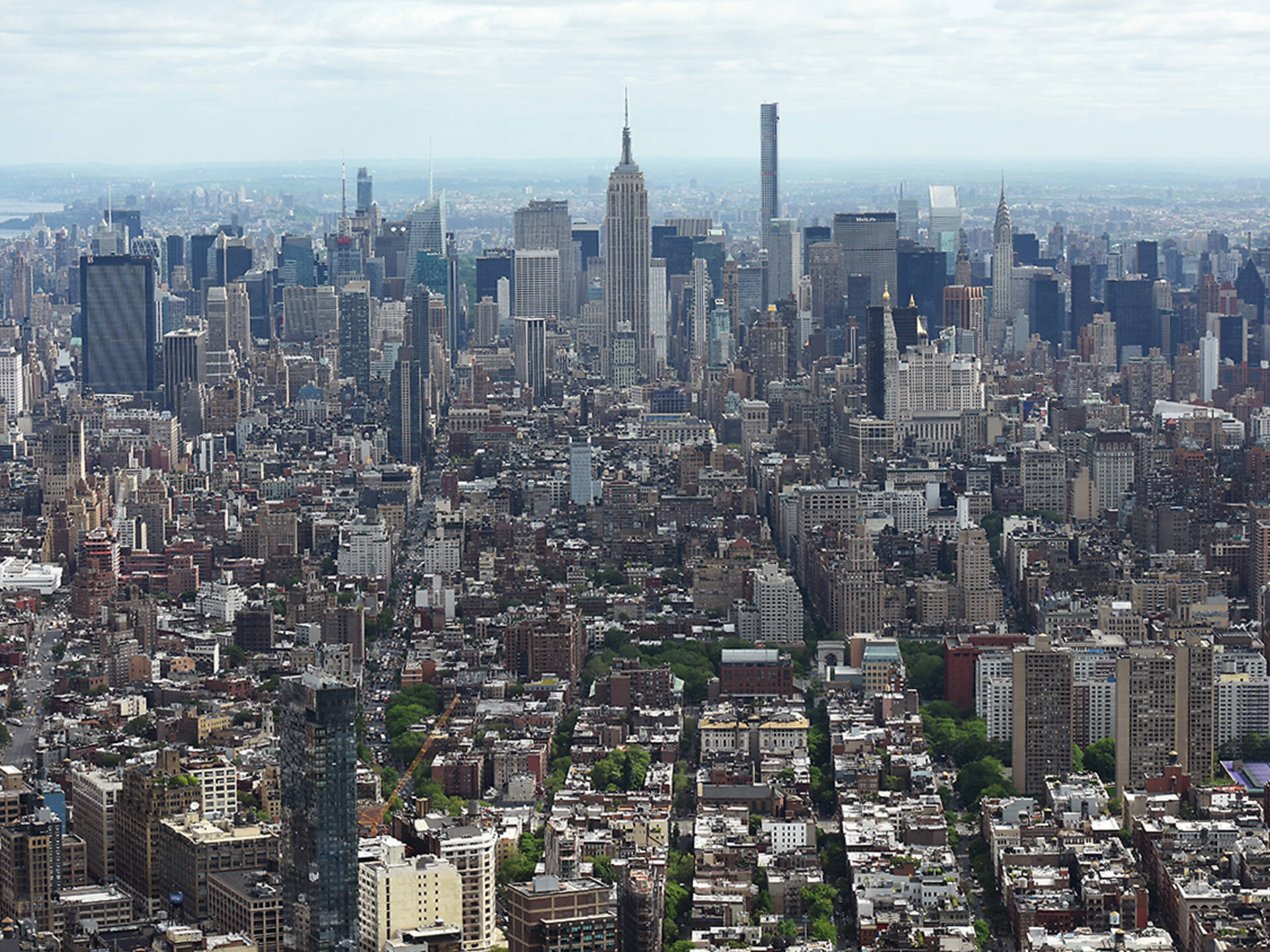 See photos of the incredible view from the One World Observatory