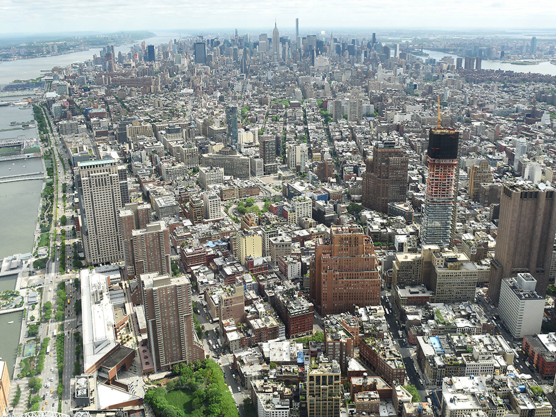 See photos of the incredible view from the One World Observatory
