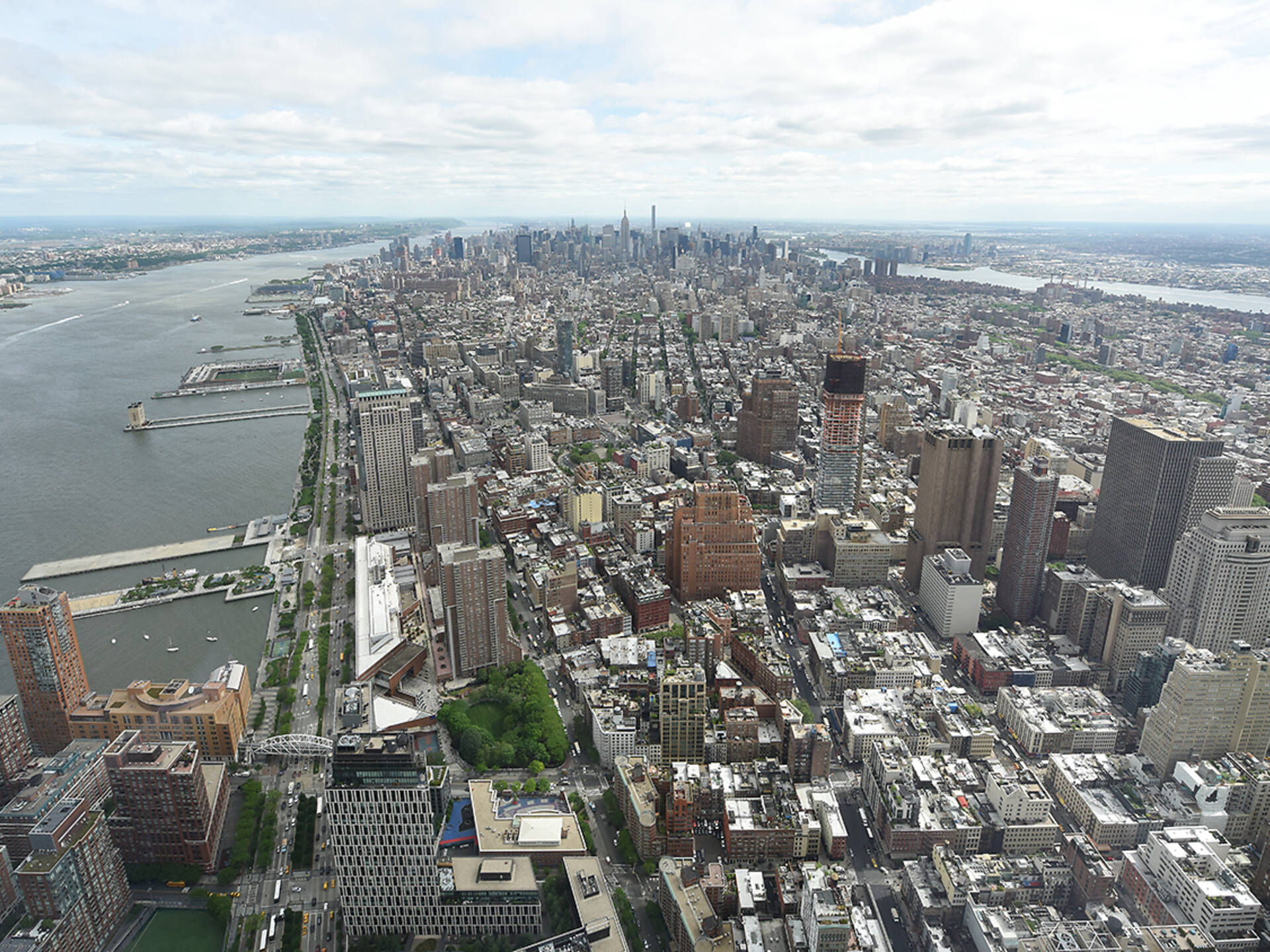 See photos of the incredible view from the One World Observatory