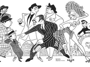 Al Hirschfeld: Ten historic drawings by Broadway’s greatest caricaturist