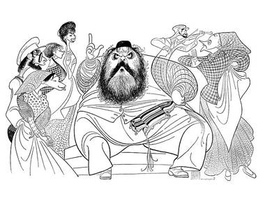 Al Hirschfeld: Ten historic drawings by Broadway’s greatest caricaturist