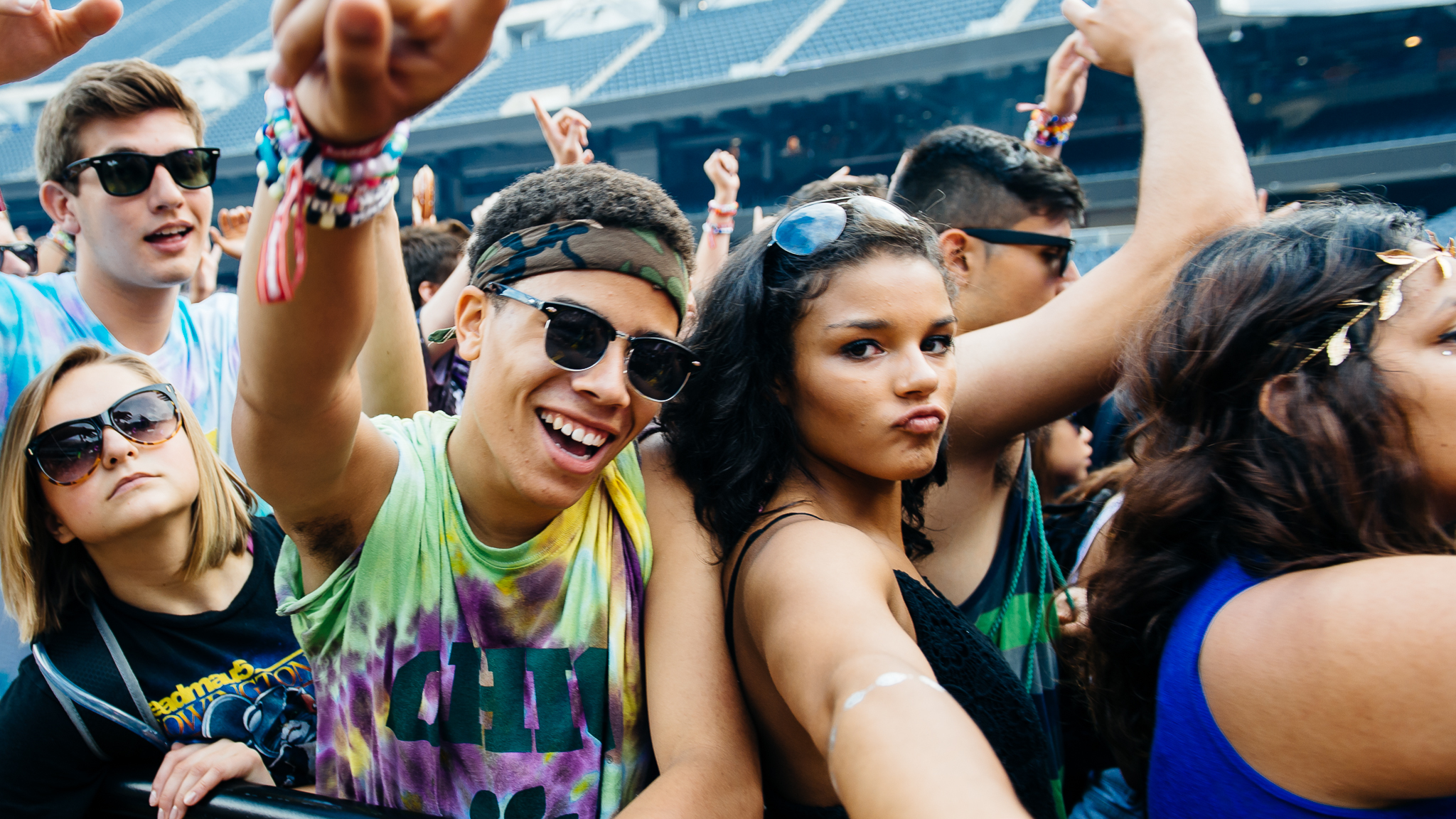 Spring Awakening 2015: DJs and attendees at Soldier Field