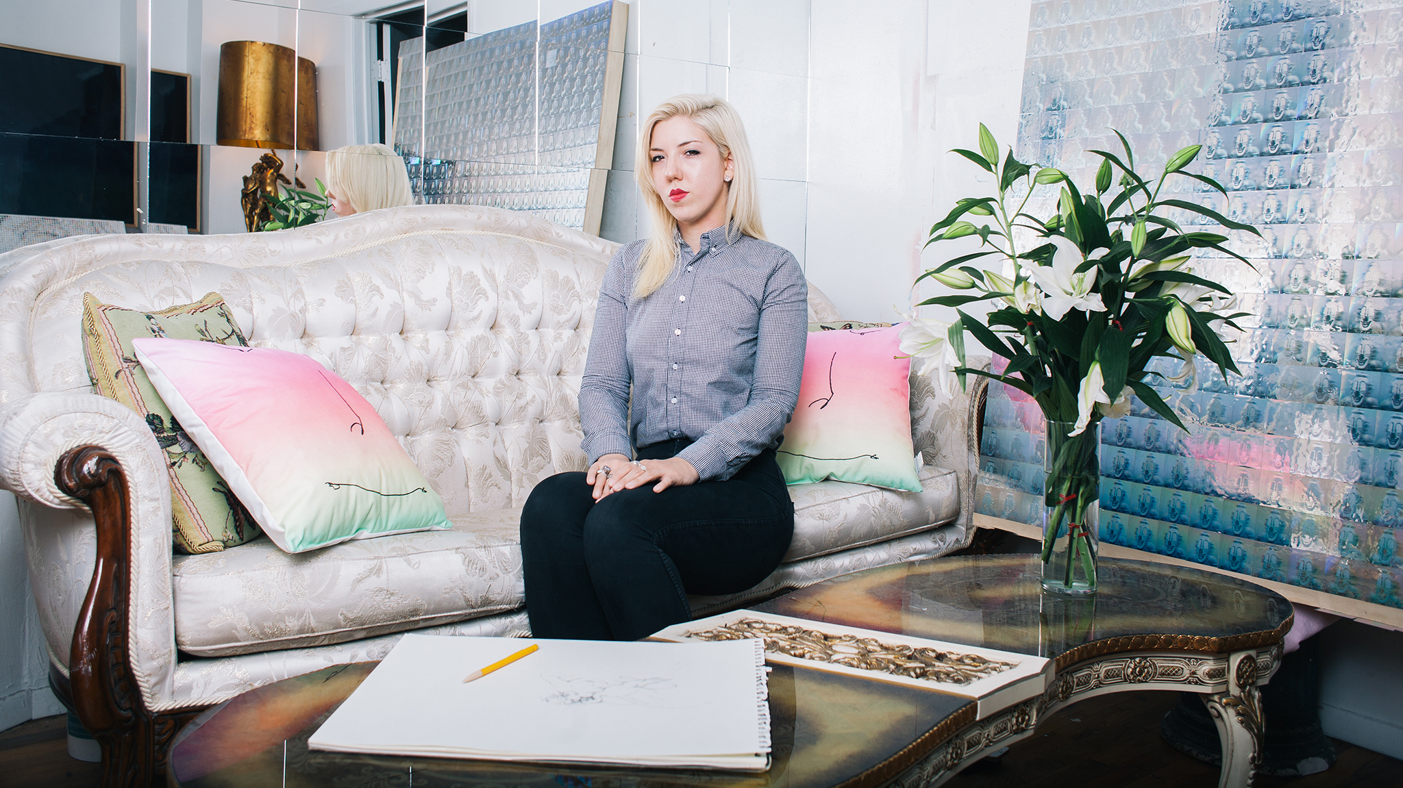 Check out viral visual artist Jeanette Hayes's vibrant hybrid works