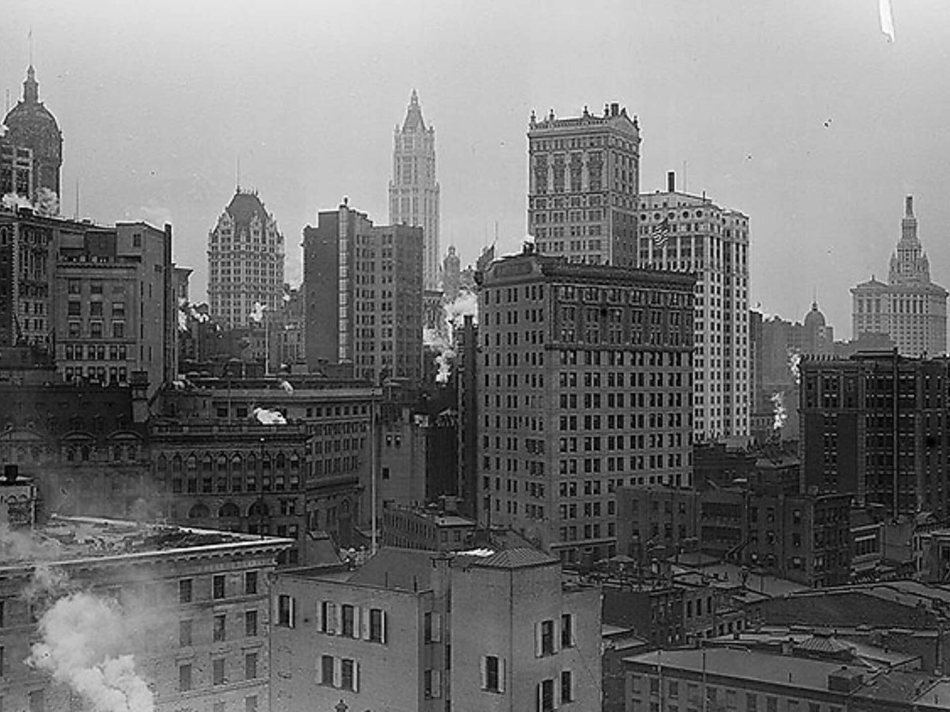 Vintage photos of New York City's skyline