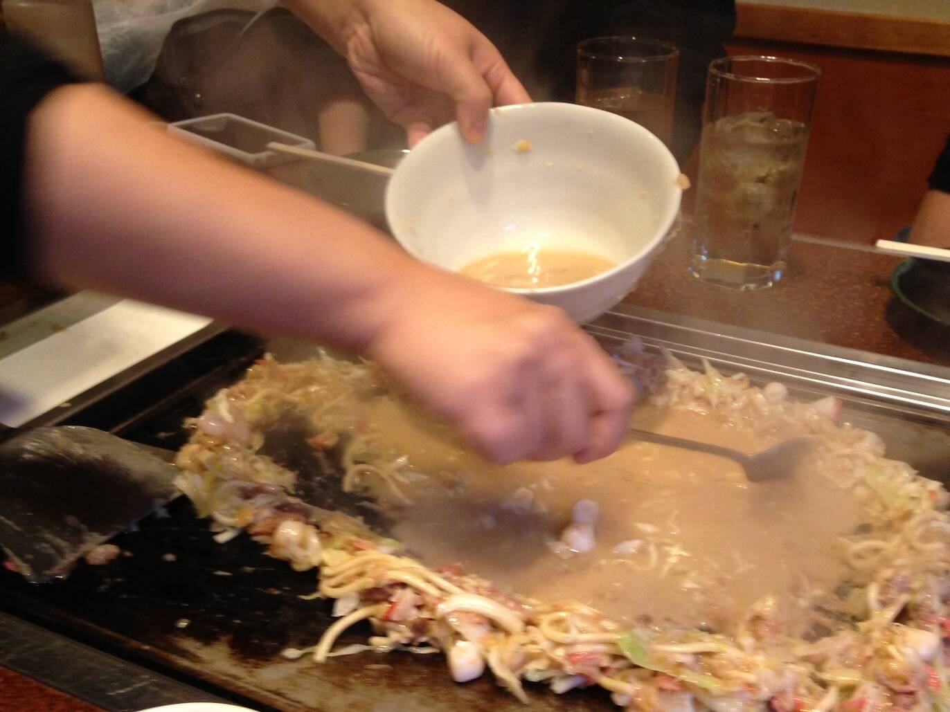 How to eat Monja