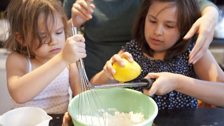 Family Portrait: Food writer Jennie Perillo and her family