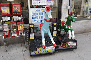Coin-operated rides in NYC