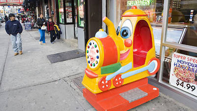 Coin-operated rides in NYC