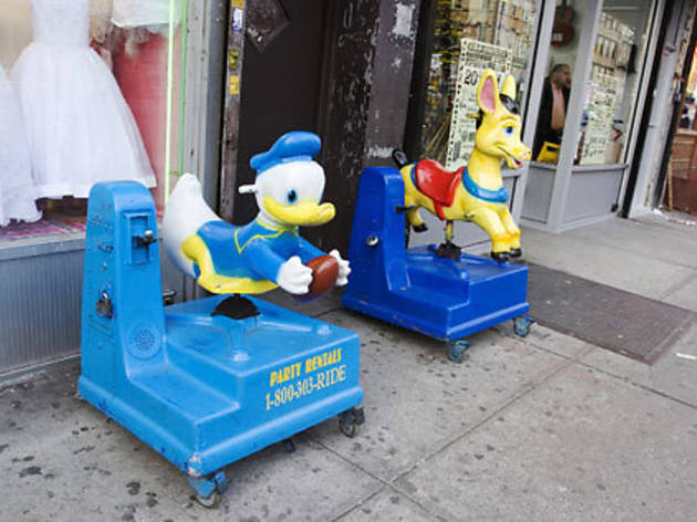 Coin-operated rides in NYC