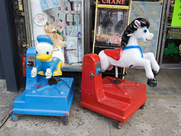 Coin-operated rides in NYC