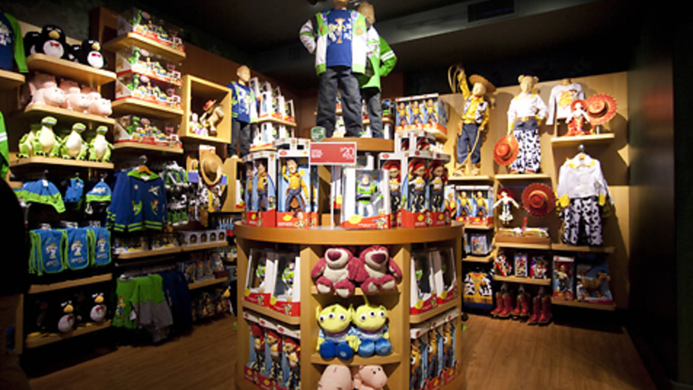 Disney Store in Times Square NYC