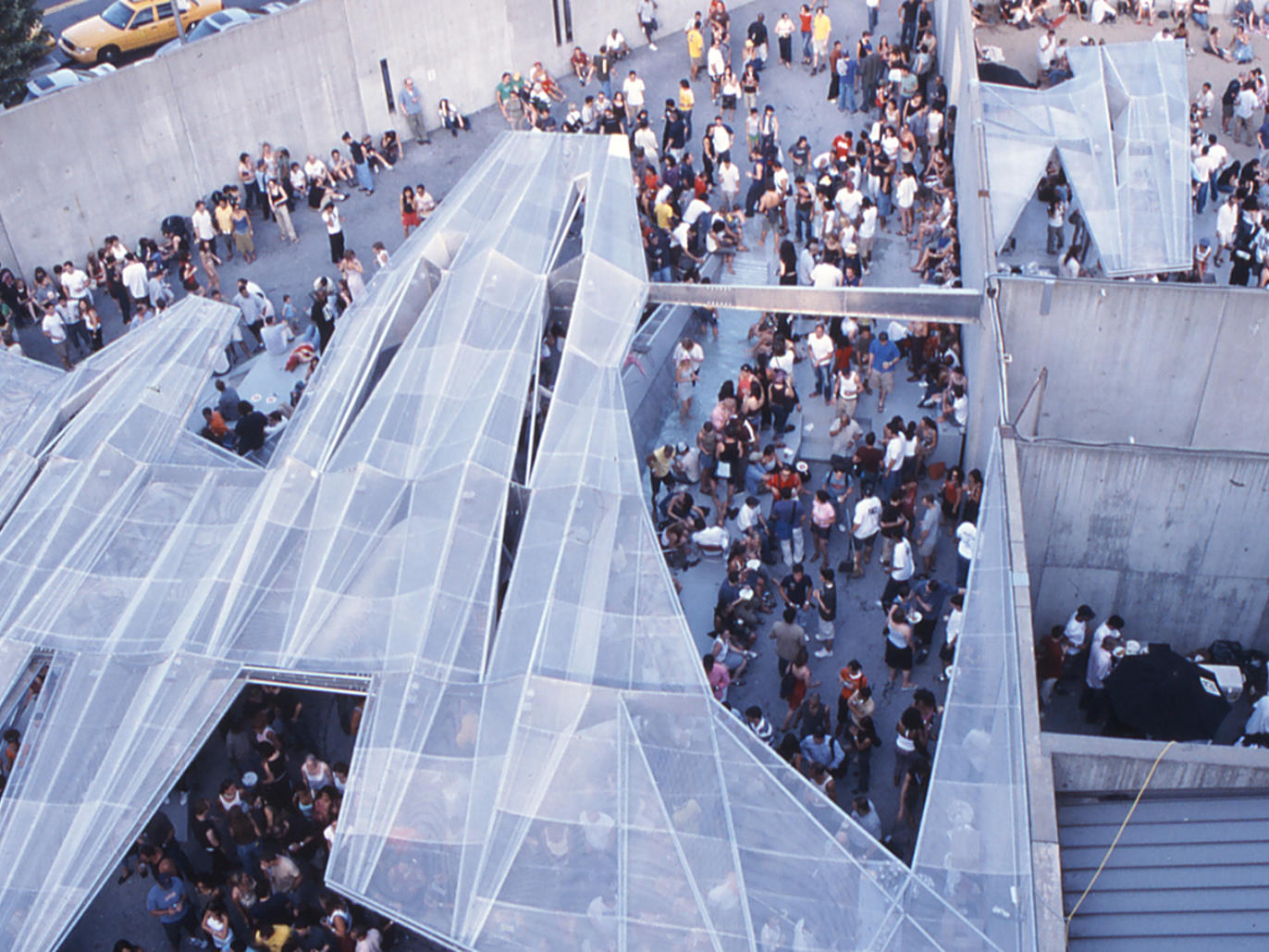 Check out 16 years of Warm Up's courtyard pavilions at MoMA PS1