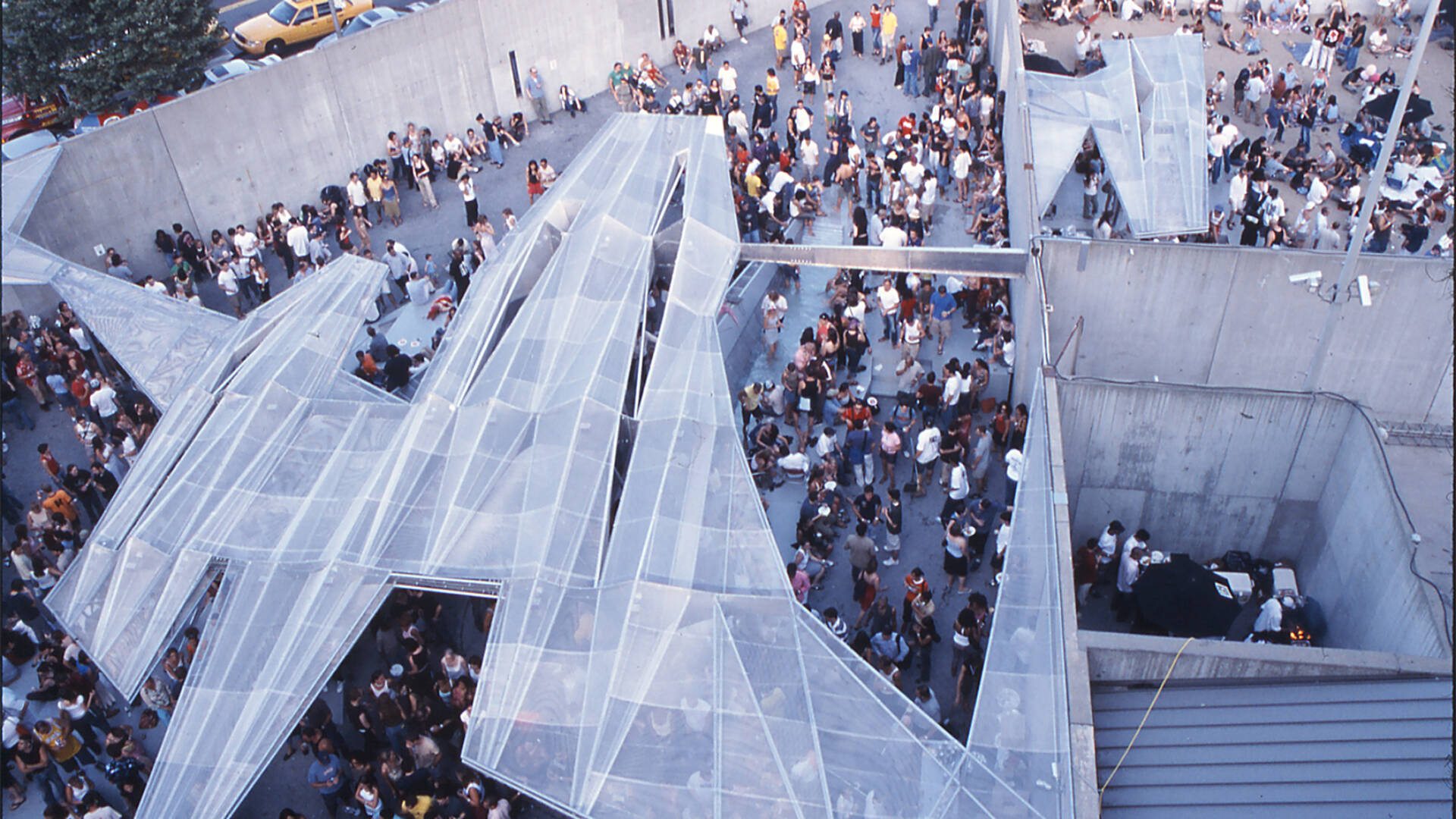 Check out 16 years of Warm Up's courtyard pavilions at MoMA PS1