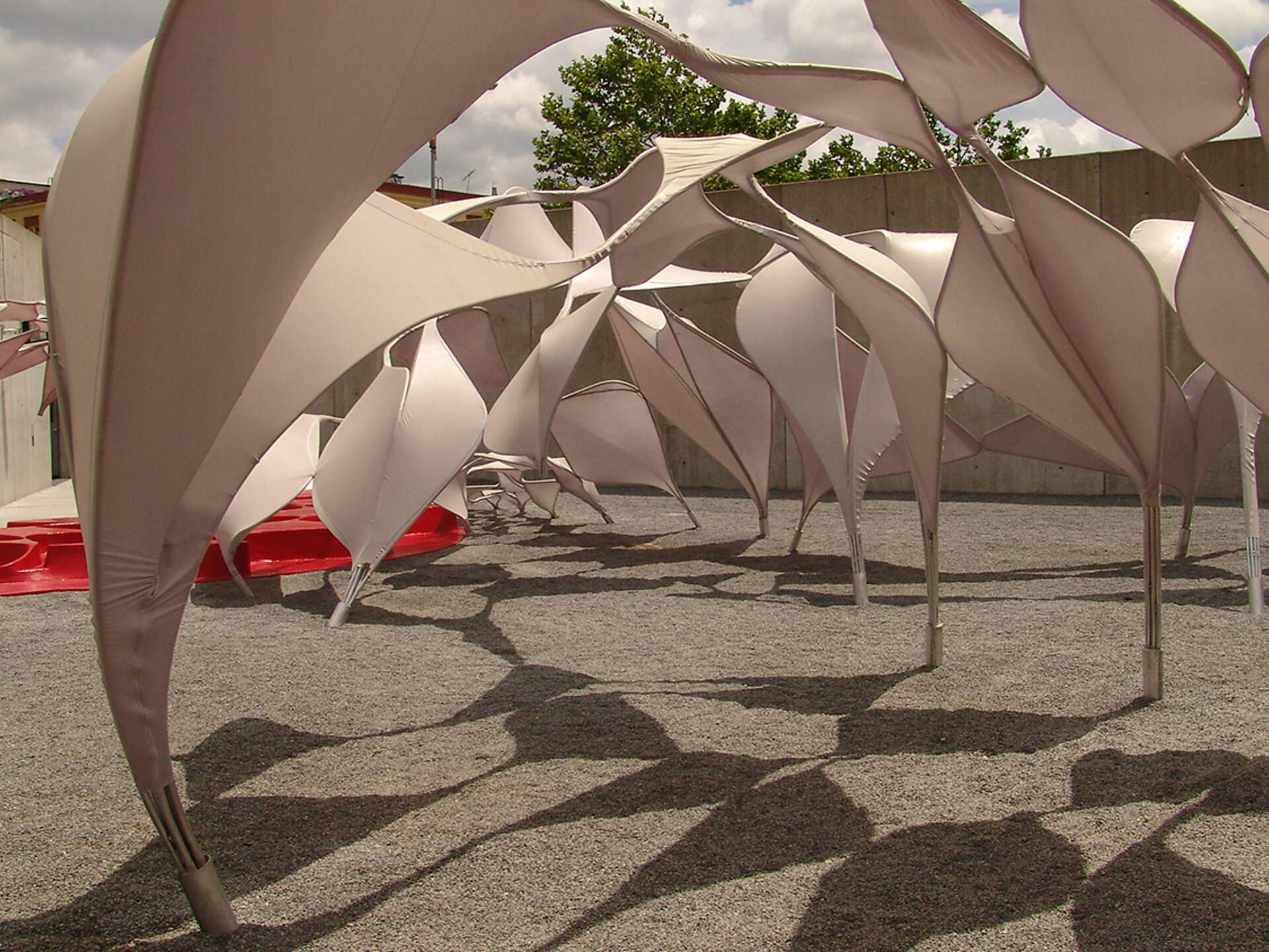 Check out 16 years of Warm Up's courtyard pavilions at MoMA PS1