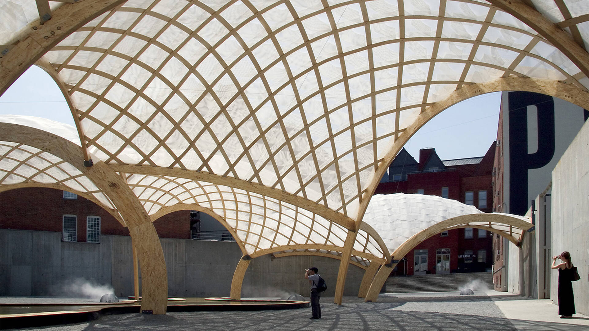 Check out 16 years of Warm Up's courtyard pavilions at MoMA PS1