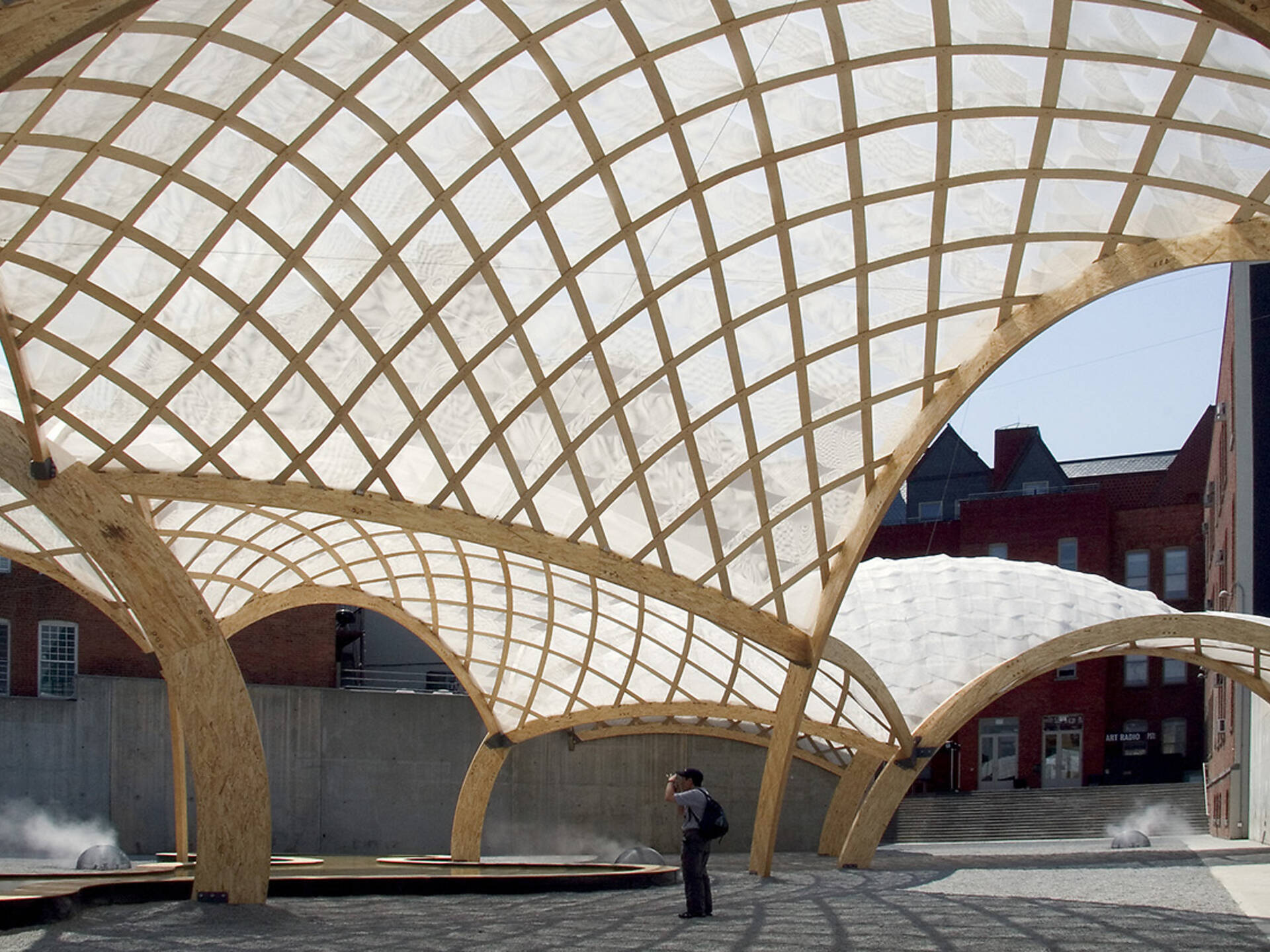 Check out 16 years of Warm Up's courtyard pavilions at MoMA PS1