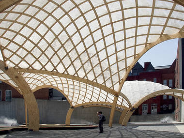 Check out 16 years of Warm Up's courtyard pavilions at MoMA PS1