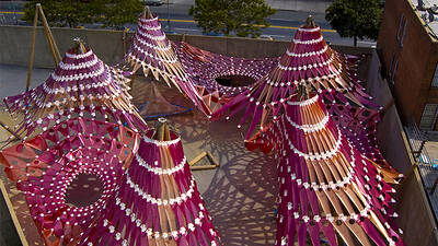Check out 16 years of Warm Up's courtyard pavilions at MoMA PS1