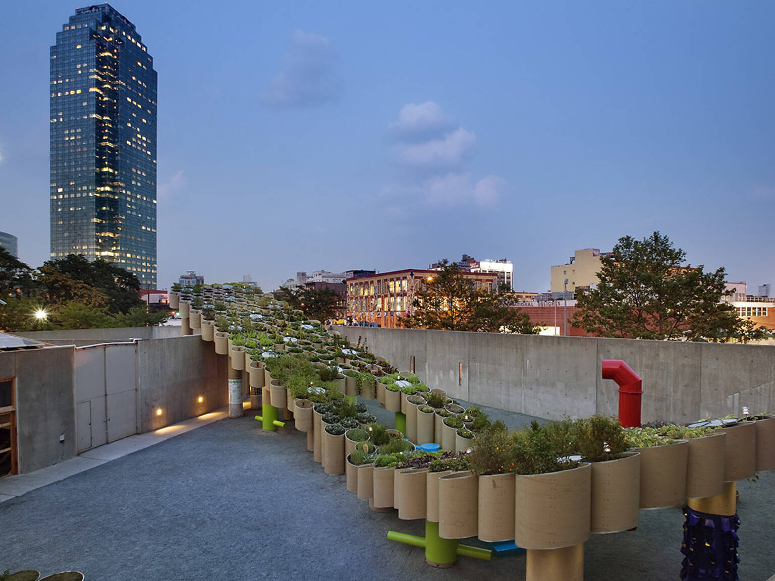 Check out 16 years of Warm Up's courtyard pavilions at MoMA PS1