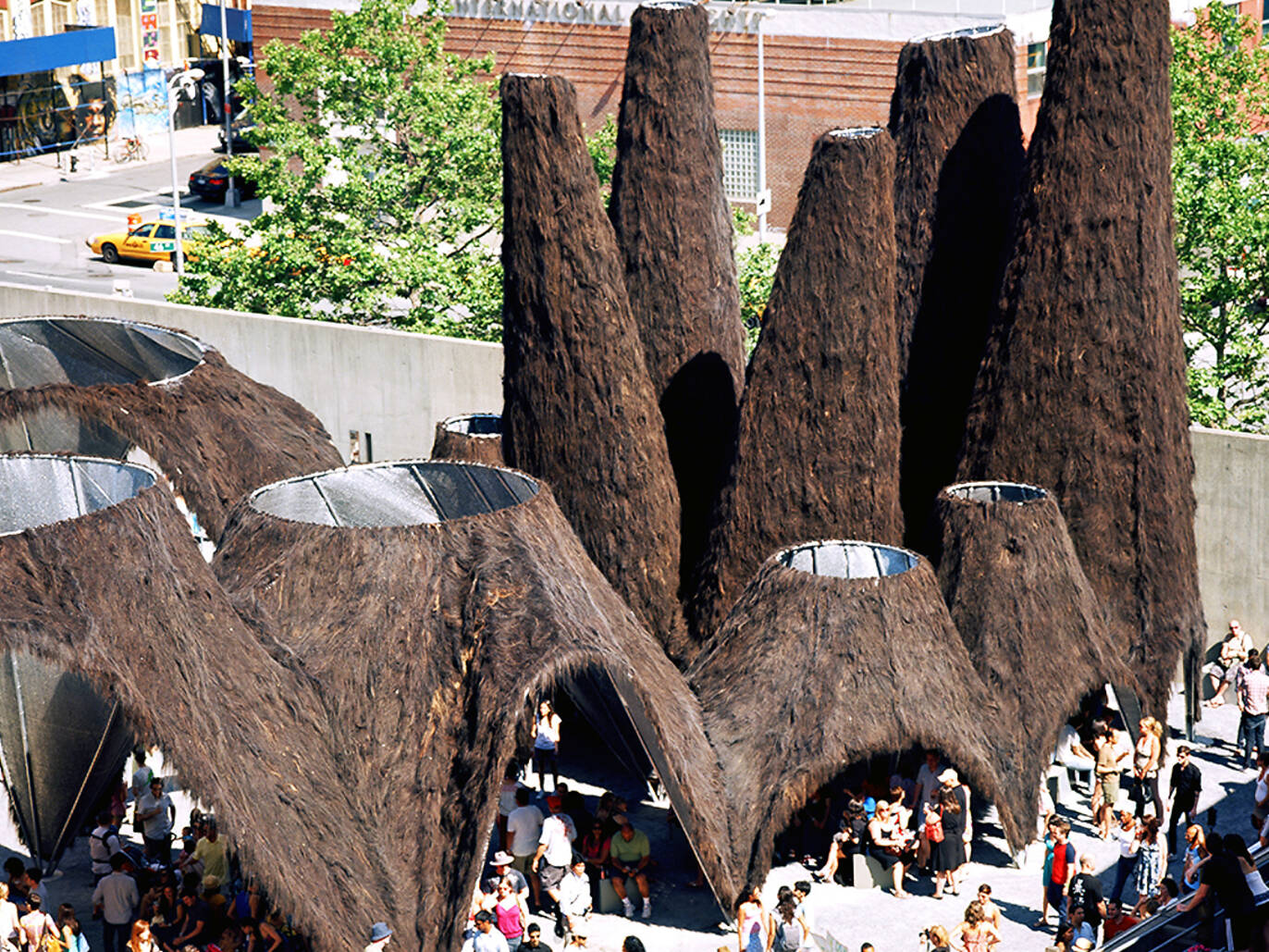 Check out 16 years of Warm Up's courtyard pavilions at MoMA PS1