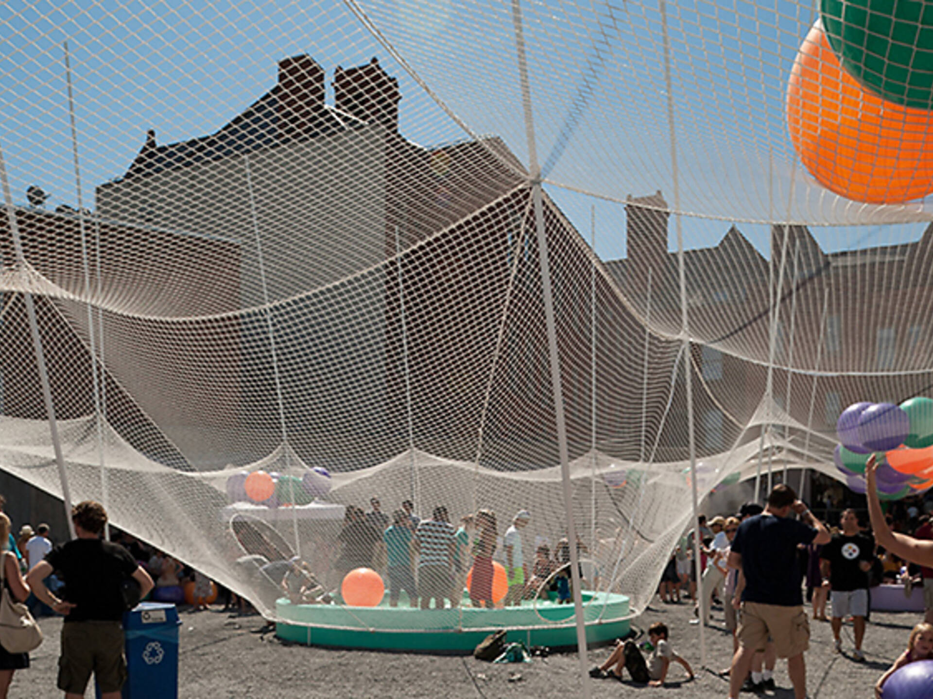Check out 16 years of Warm Up's courtyard pavilions at MoMA PS1