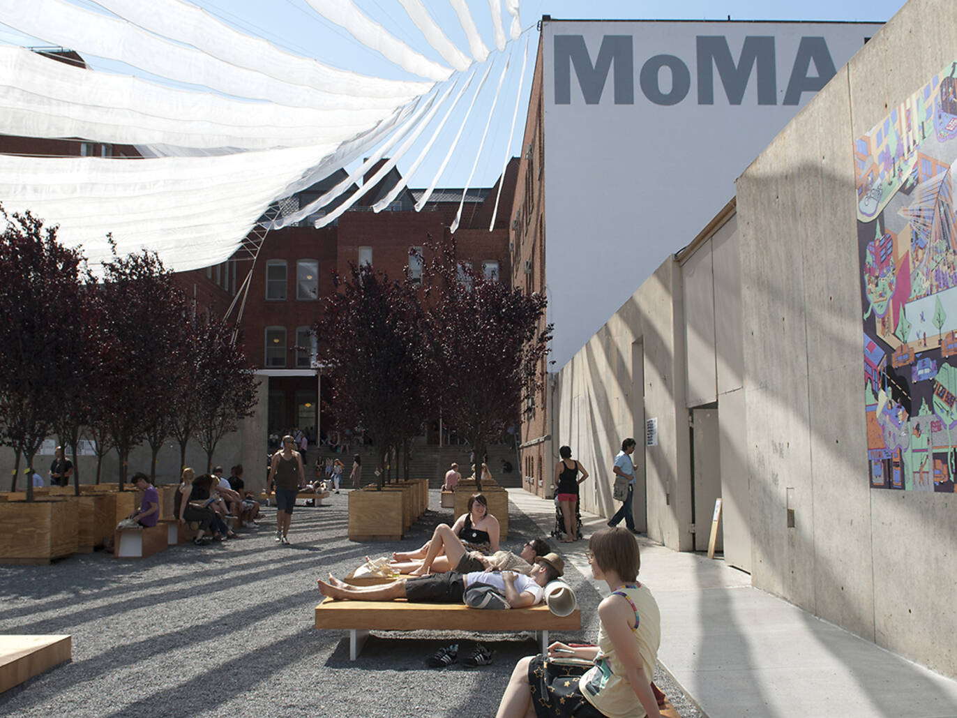 Check out 16 years of Warm Up's courtyard pavilions at MoMA PS1