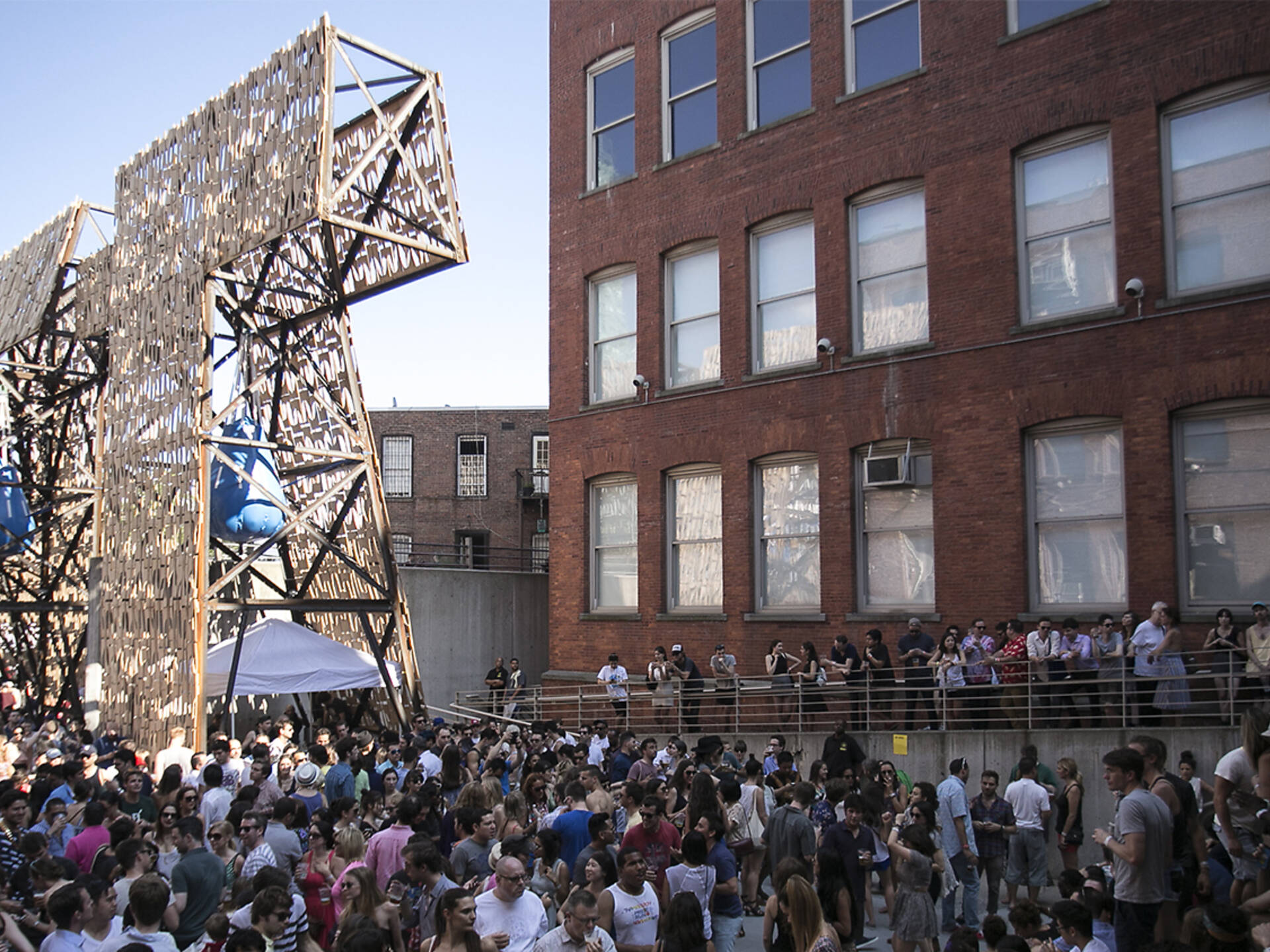 Check out 16 years of Warm Up's courtyard pavilions at MoMA PS1