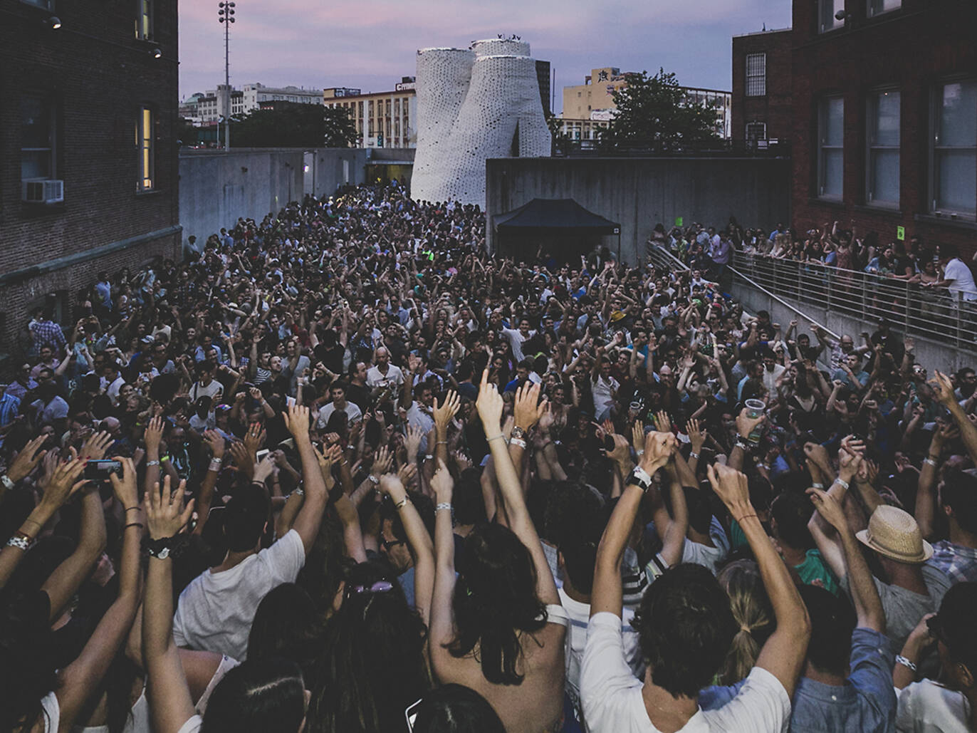 Check out 16 years of Warm Up's courtyard pavilions at MoMA PS1
