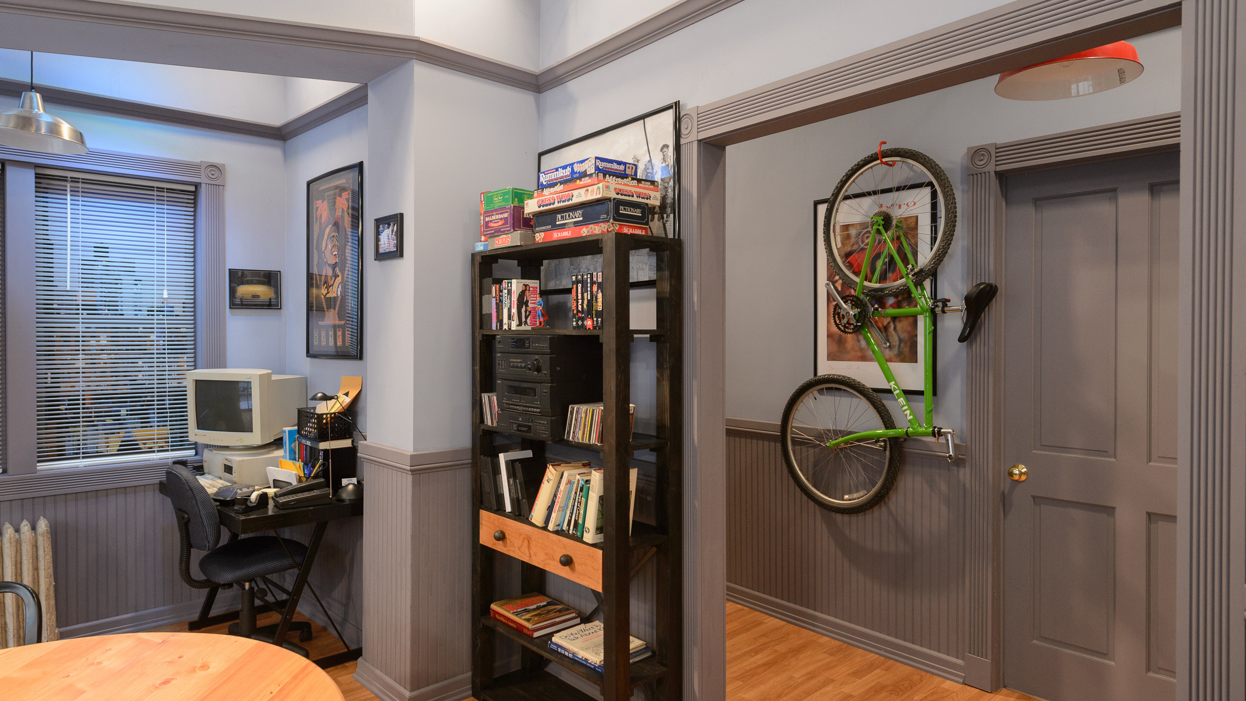 Giddy-up! Here’s the inside of the Seinfeld apartment installation