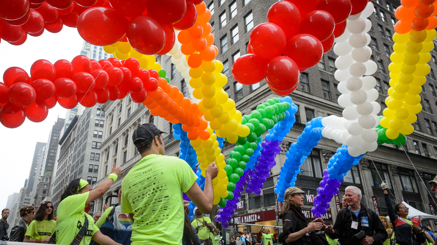 Photos from the NYC LGBT Pride March